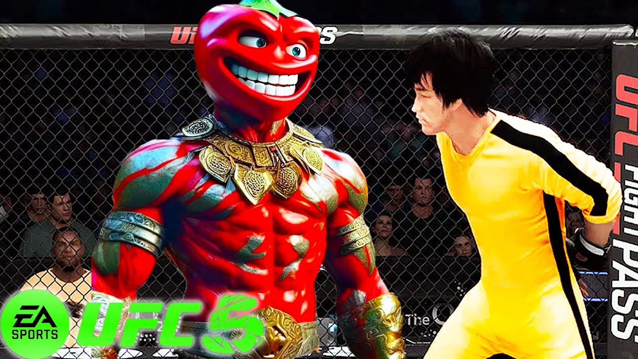 🐲 UFC5 Bruce Lee vs Fighting Pepper UFC 5 - Super Fight 🐲 - YouTube