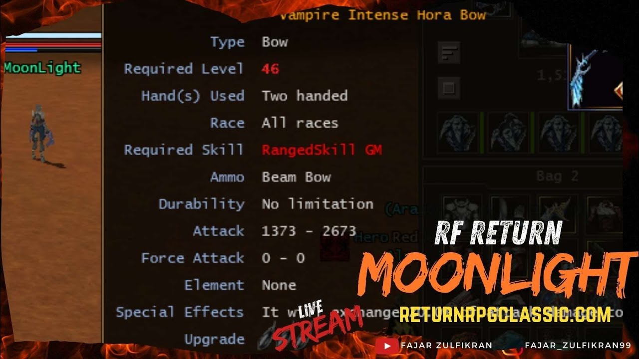 NGAPAIN LAGI SEKARANG ??? LIVE RF RETURN CLASSIC !!! - YouTube