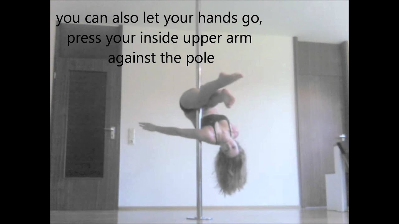 Pole Dance Tutorial: Pike Hip Hold - YouTube