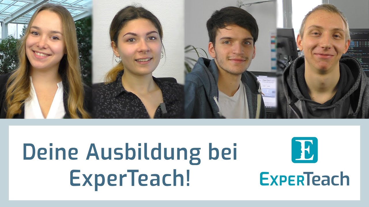 Werde Azubi bei ExperTeach! - YouTube