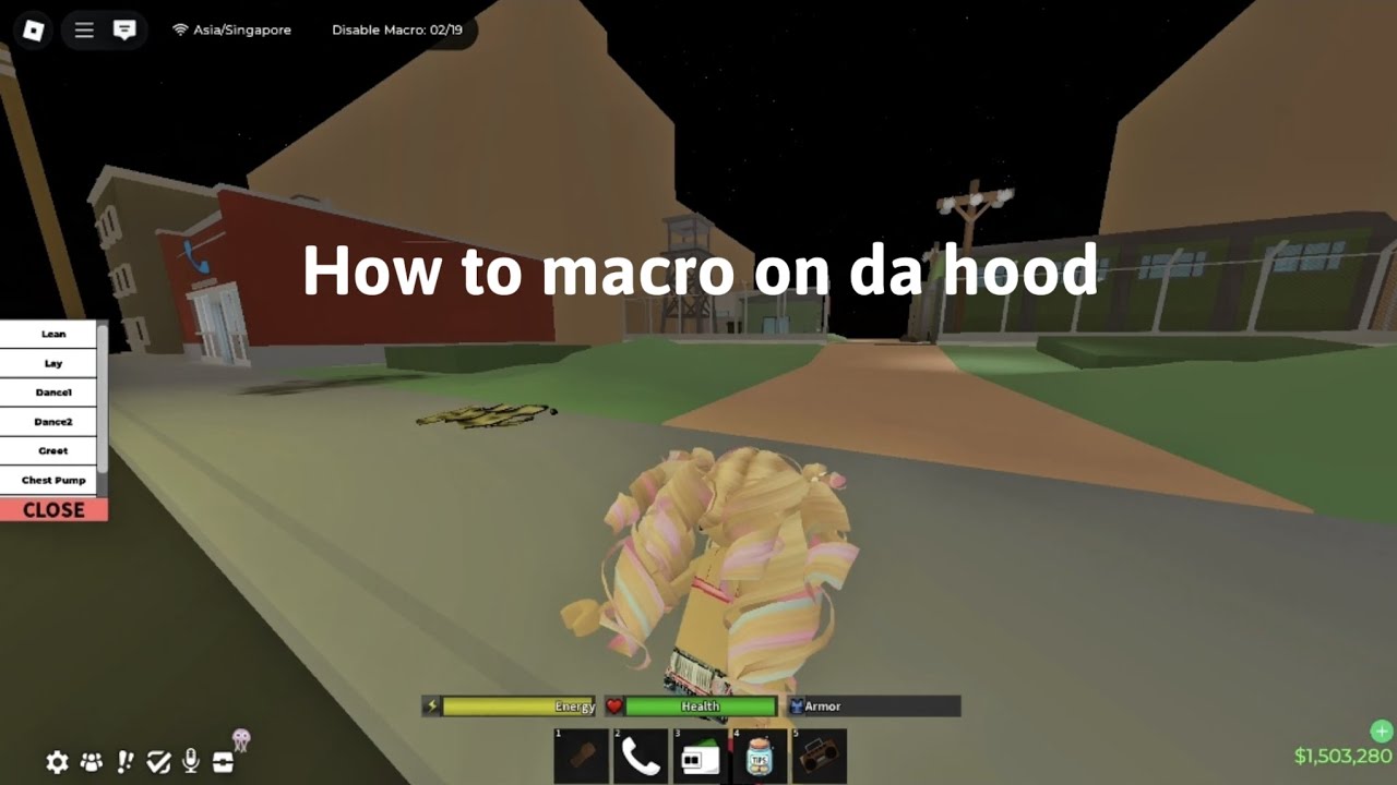 Tutorial Macro on da hood (Pc laptop only) - YouTube