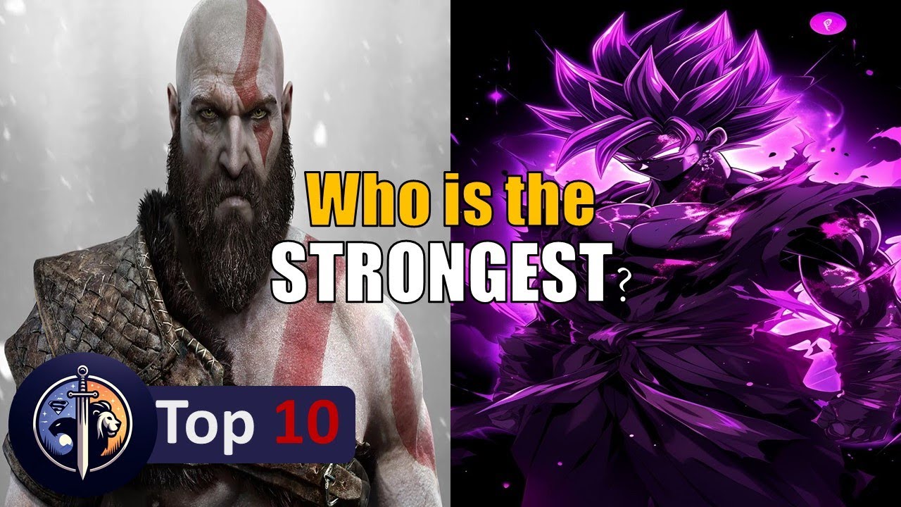 10 Strongest Video Game Characters Ever!: The Ultimate Showdown - YouTube