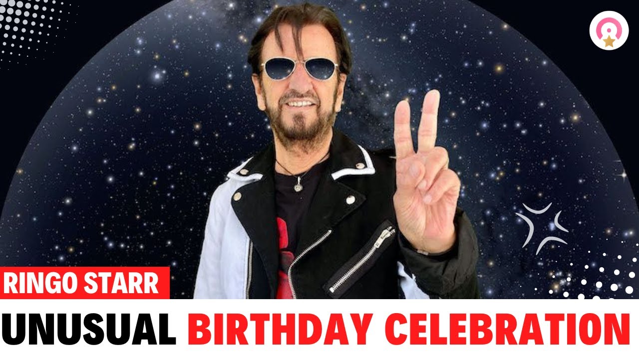 The wild way Ringo Starr celebrating his 84th birthday - YouTube