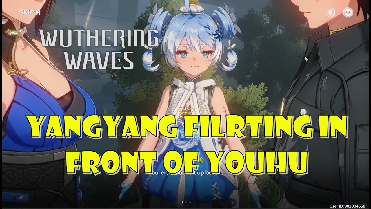 Yangyang straight Flirting with Rover in front of Youhu Cutscene ...