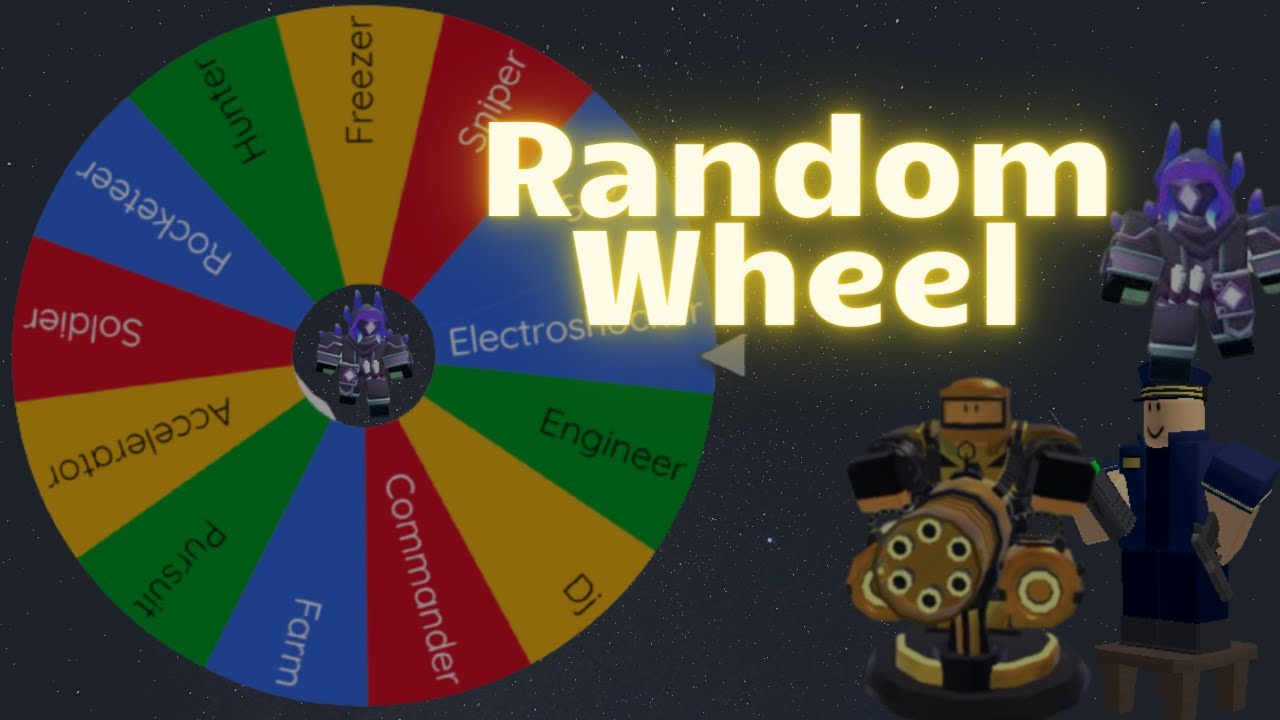 TDS But Random Wheel Gives Me Loadout - YouTube