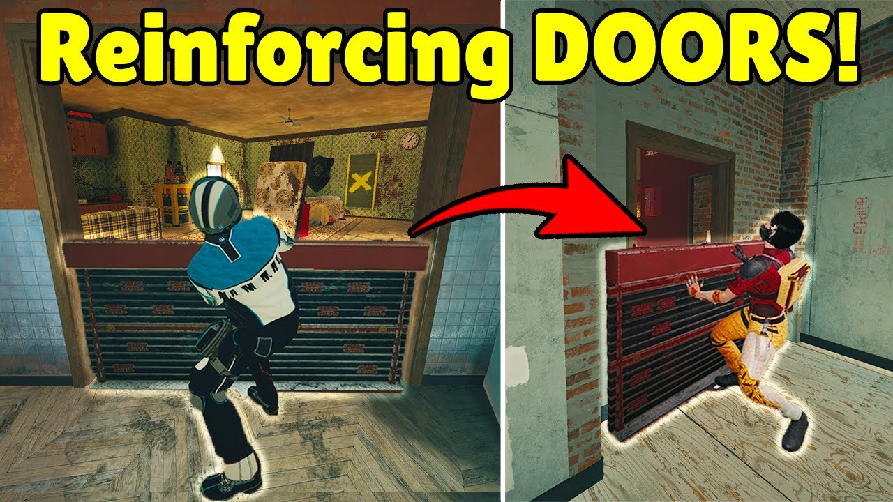 Reinforcing Doors and Placing Reinforcements Anywhere! - Rainbow Six ...