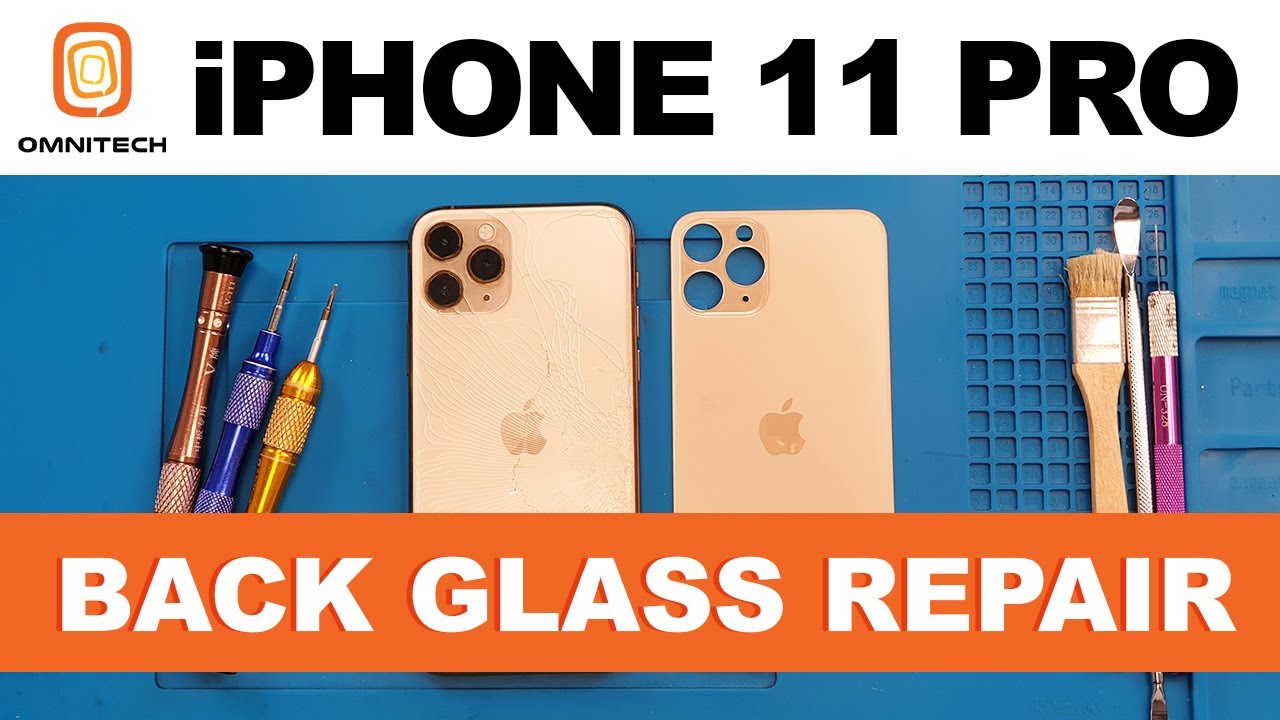 iPhone 11 Pro Back Glass Replacement | OmniTech - YouTube