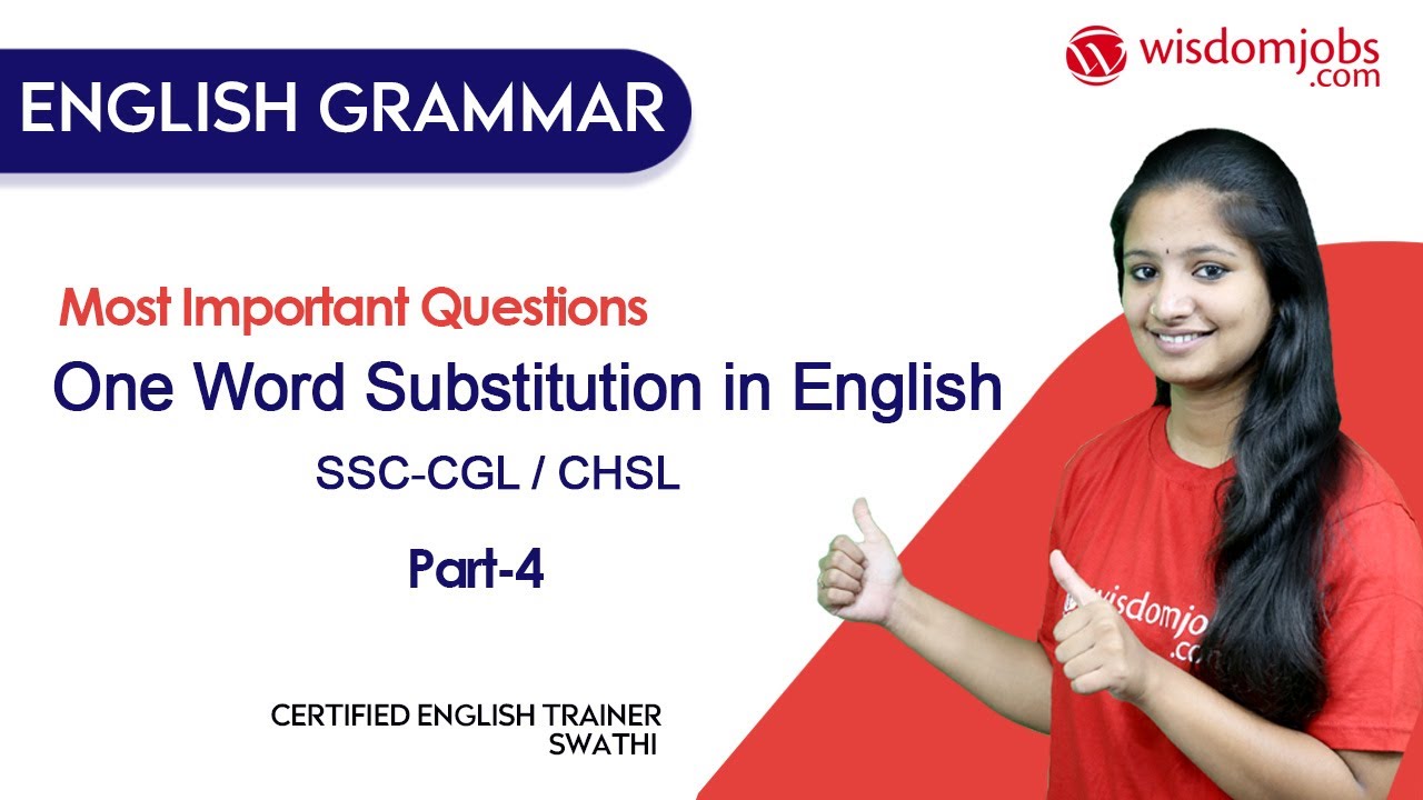 Most Important Questions For One Word Substitution In English Part 4 most-important-questions-for-one-word-substitution-in-english-part-4