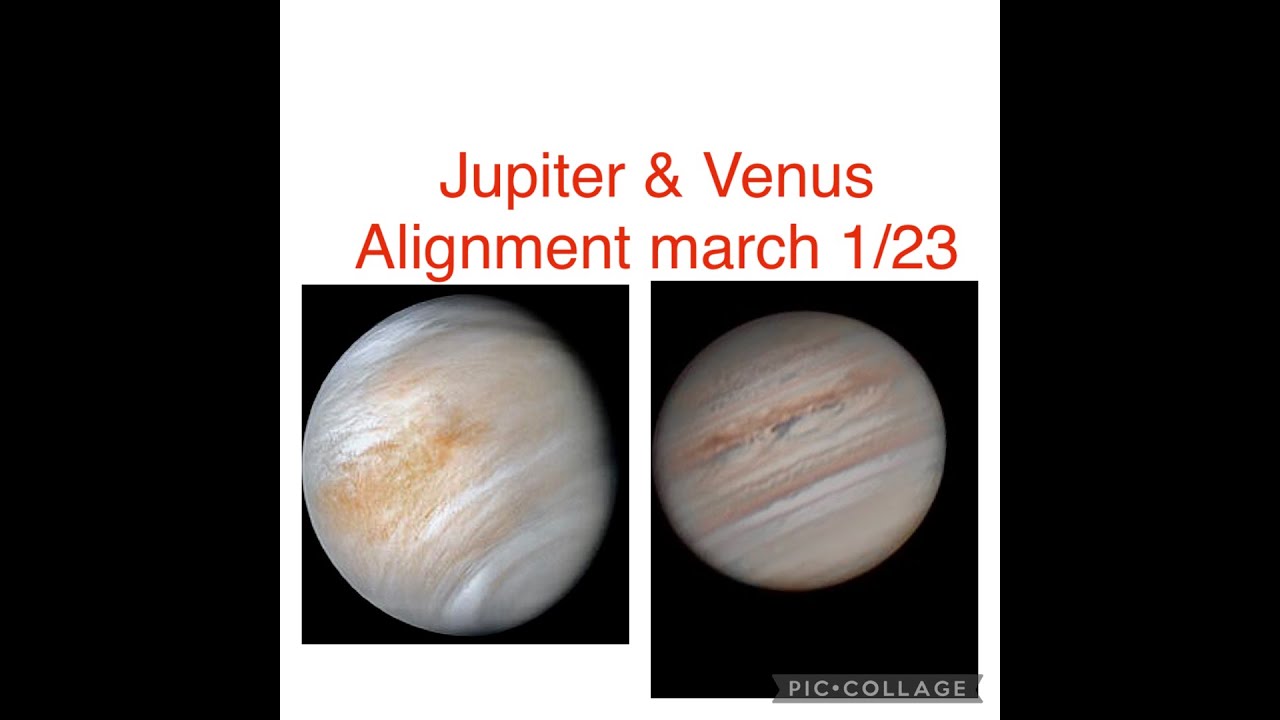 Jupiter & Venus approach March1/23 #astronomy #telescope #space #nasa # ...