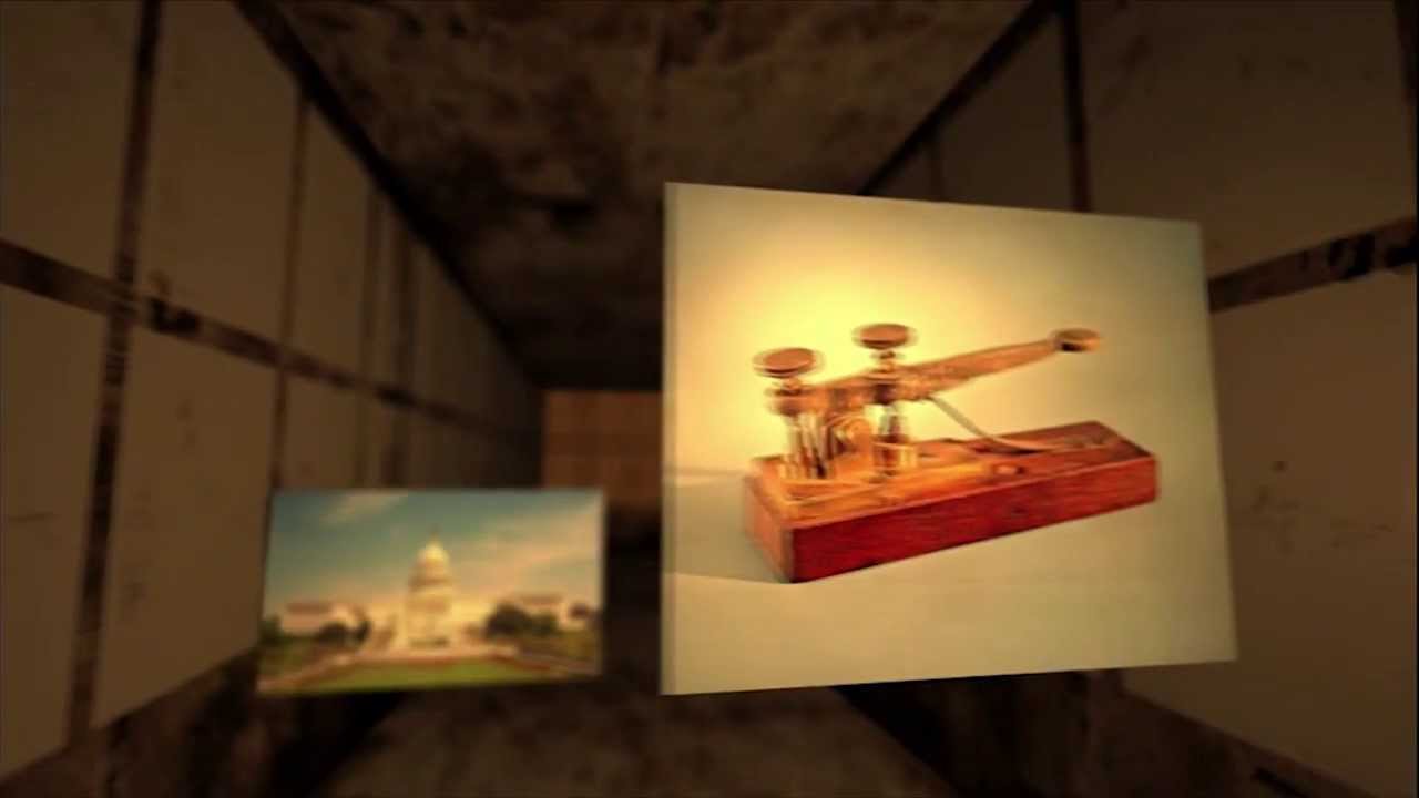 Homemade Telegraph - YouTube