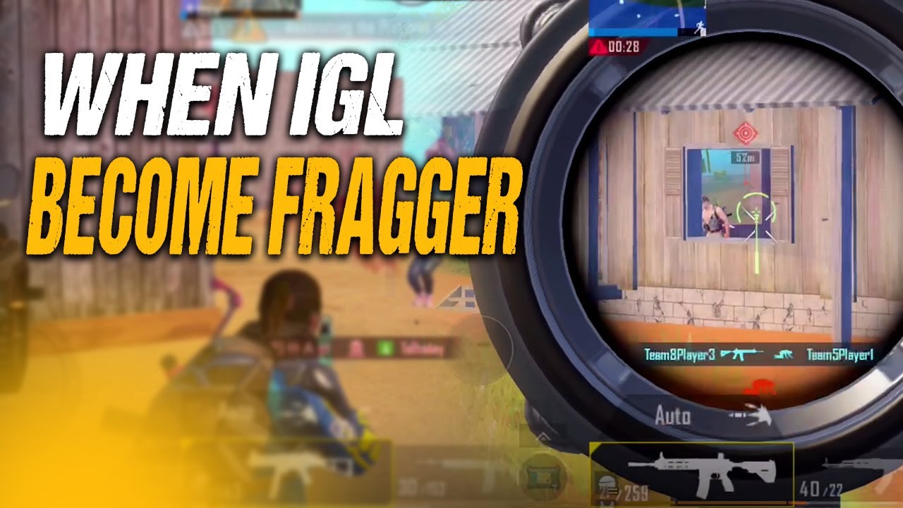 PUBGM COMPETITIVE MONTAGE | WHEN IGL BECOME FRAGGER | BGMI MONTAGE ...