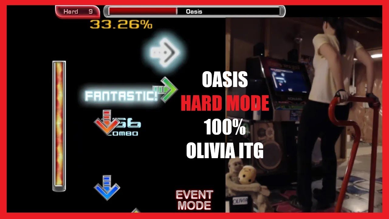 Oasis (Hard Mode) 100% Quad Star (Re-Quad) [ITG / In The Groove] - YouTube