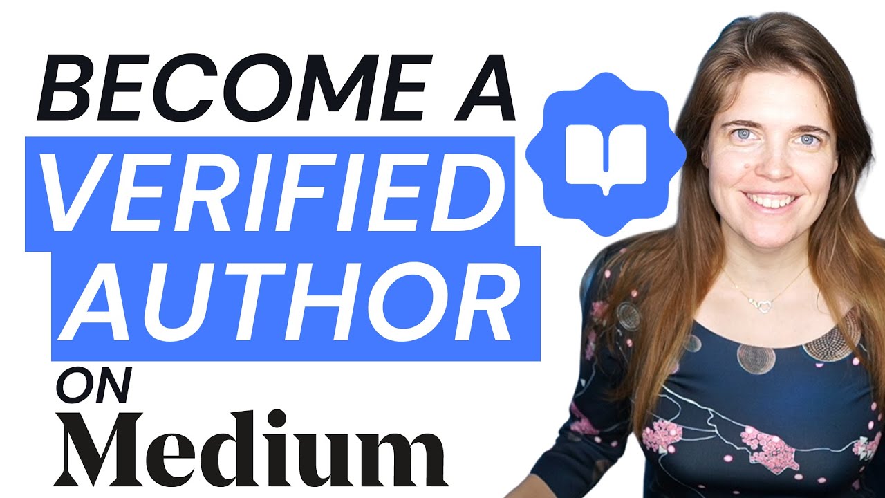 How to Become a Verified Book Author on Medium - YouTube
