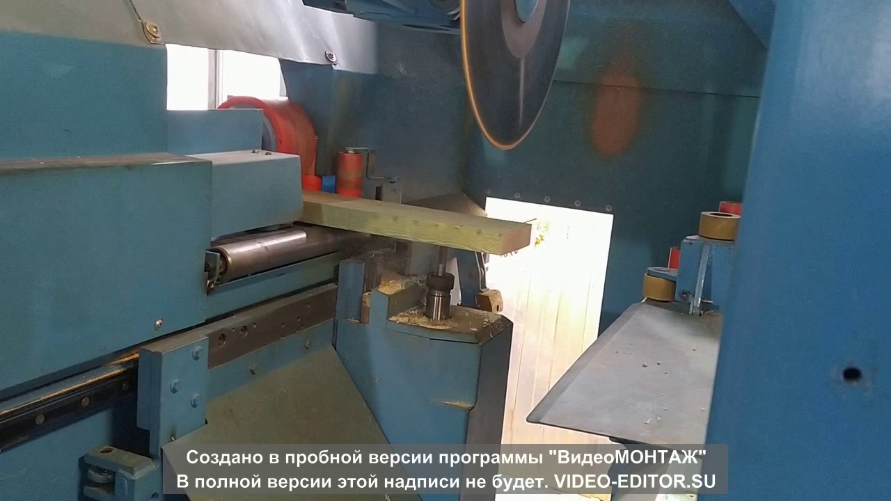 Hundegger Speed Cut 1, 2007 г.в. - YouTube