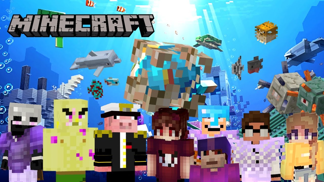 K.E. Minecraft - Gameplay #9 (Aquatic Adventure) - YouTube