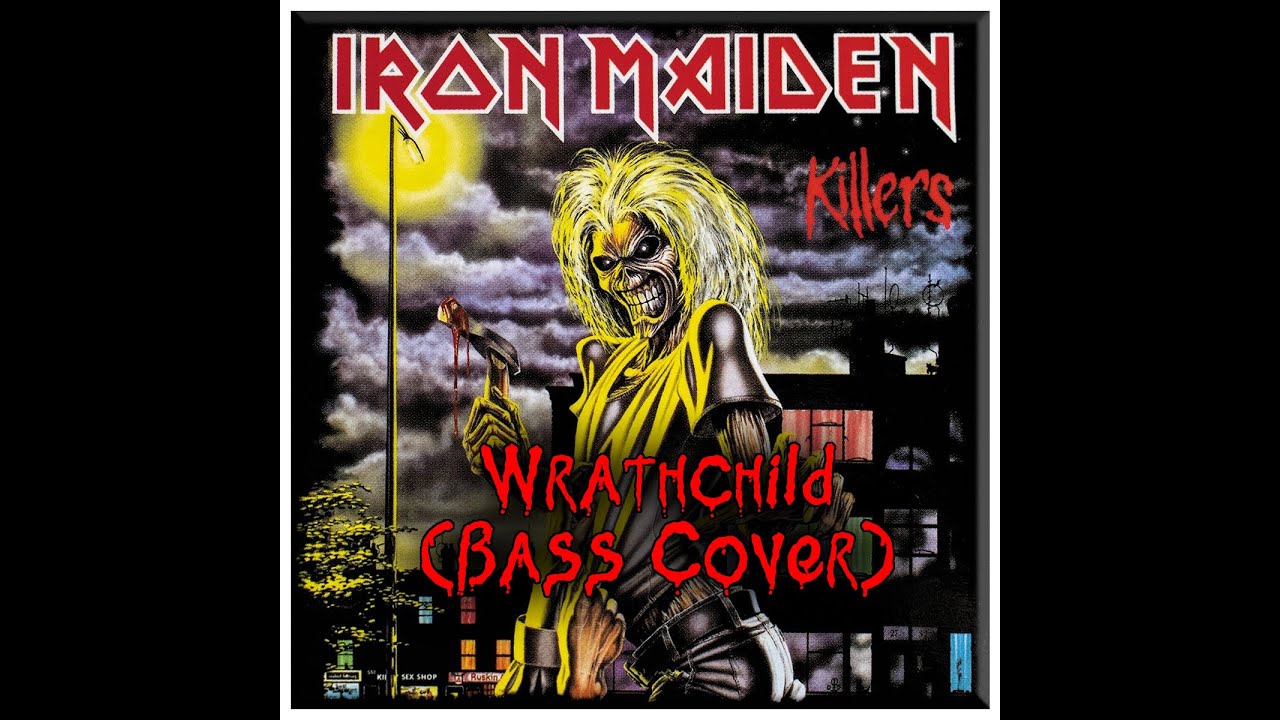 IRON MAIDEN - Wrathchild (bass cover) - YouTube