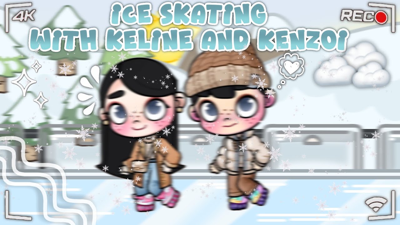 DRAMA AVATAR WORLD || ICE SKATING WITH MAMA KELINE AND PAK KENZOI ...