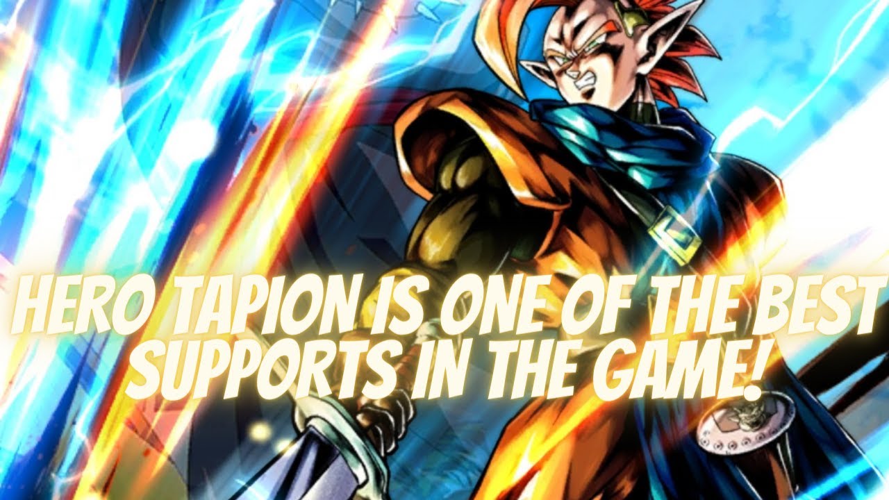 (Dragon Ball Legends) HERO TAPION IS ONE OF THE BEST SUPPORTS IN THE ...