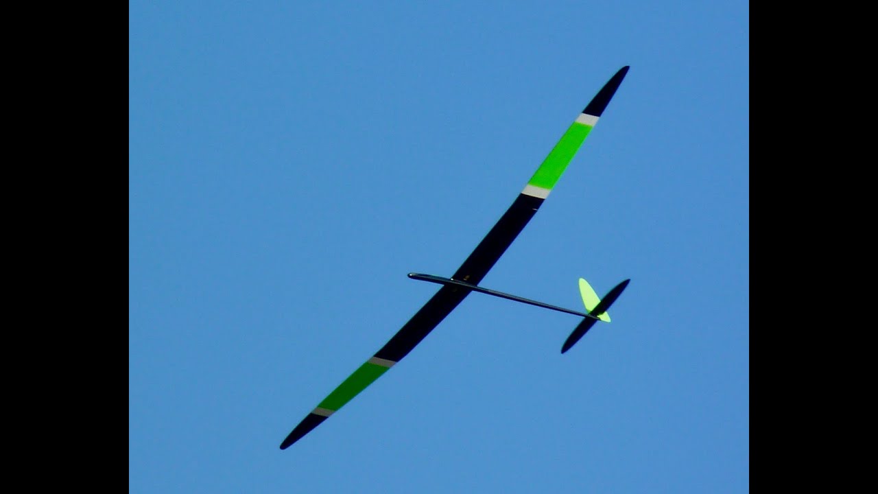 Vertigo F5J (strong version with 700g ballast) - 2min pure gliding - YouTube