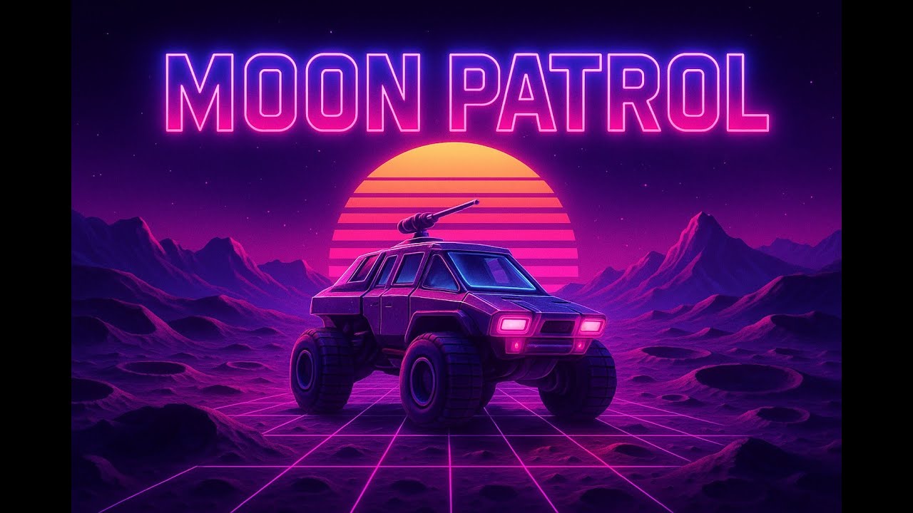 Moon Patrol Soundtrack Remake | Classic Arcade Music Cover - YouTube