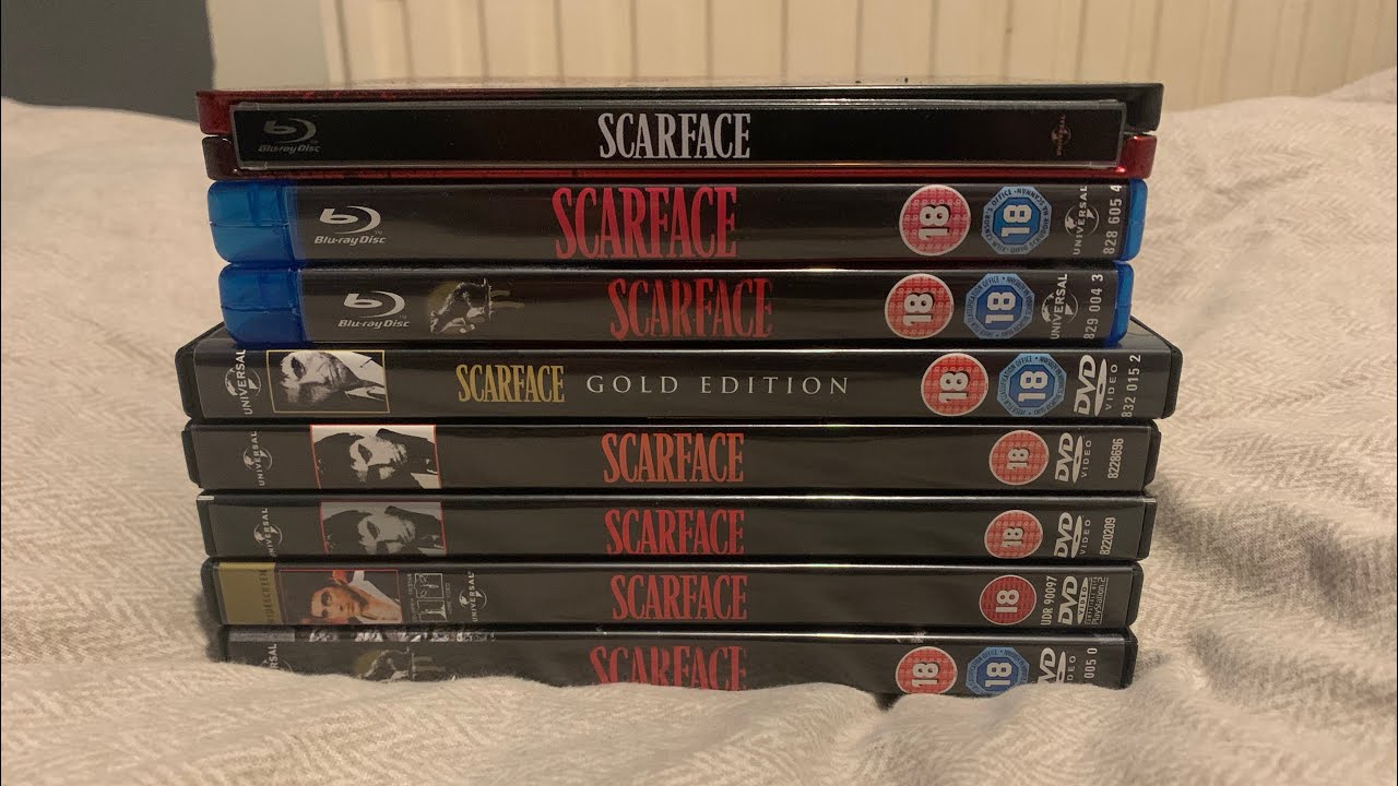 My Scarface DVD/Blu-ray Collection Update (February 2022) - YouTube