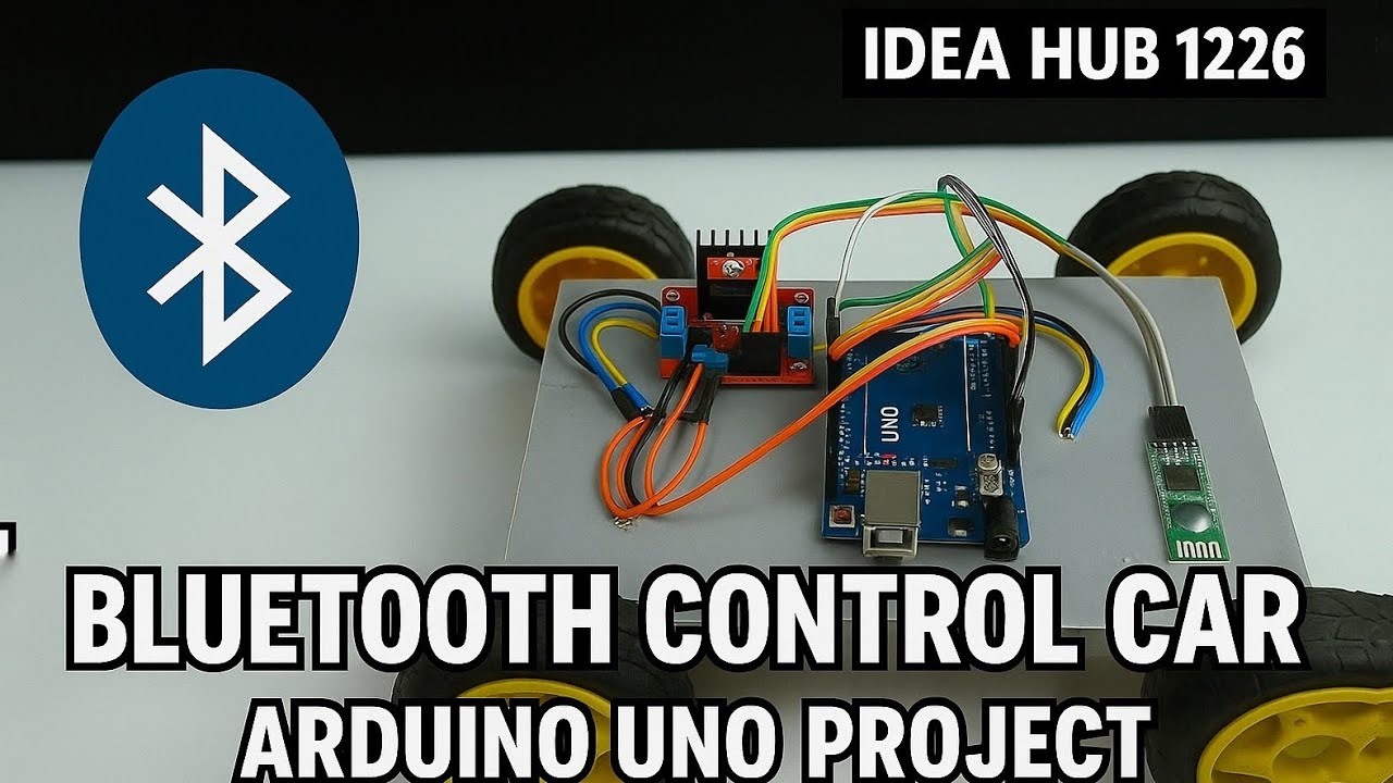 How To Make Blutooth Controlled Car Using Ardunio Uno | DIY Smart Car ...