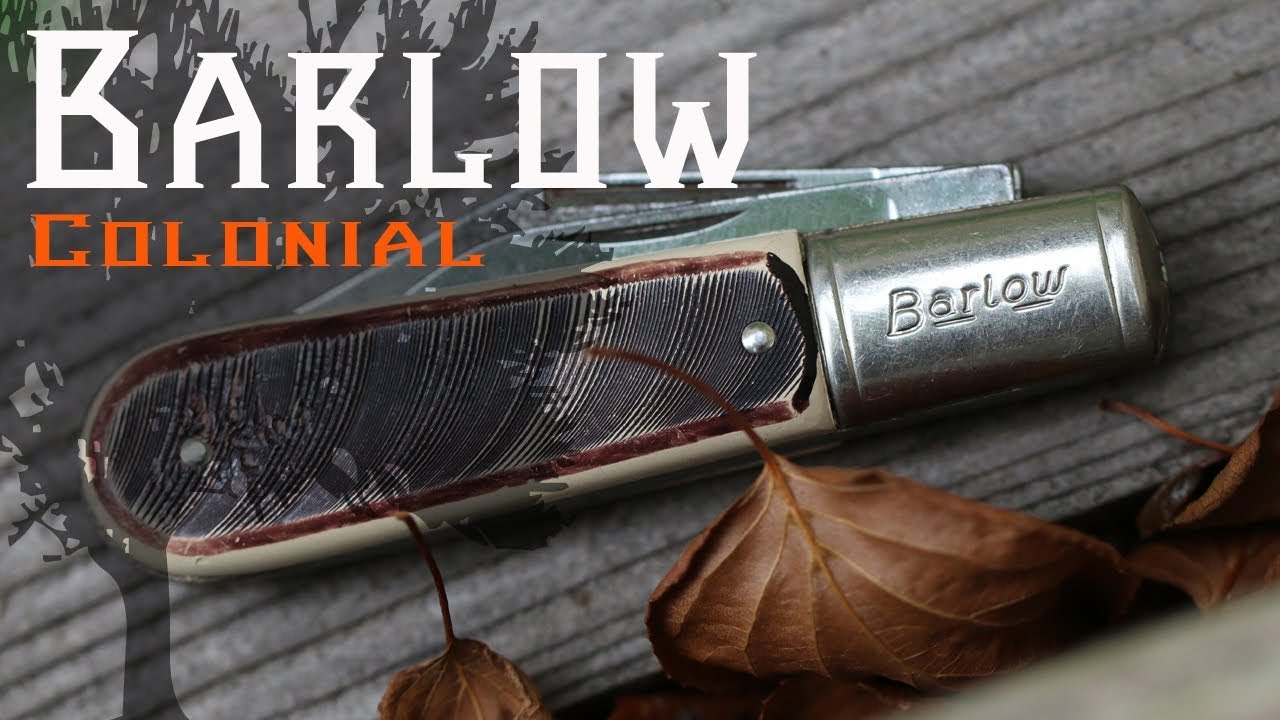 Vintage Colonial Prov. USA Barlow Pocket Knife ...Nice!! - YouTube