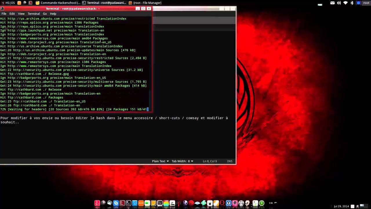 HS|OS BackBox Hackerschool Edition - YouTube