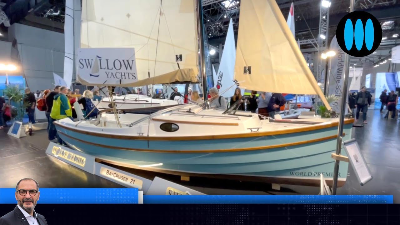 Swallow Yachts Bay Cruiser 21 - 12 minute private tour - YouTube