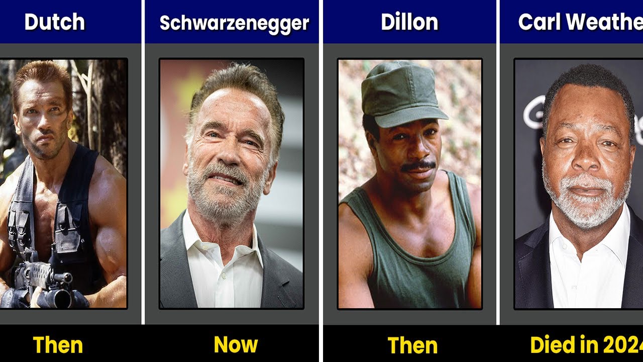 Predator Cast Then and NOW After 37 Years - YouTube