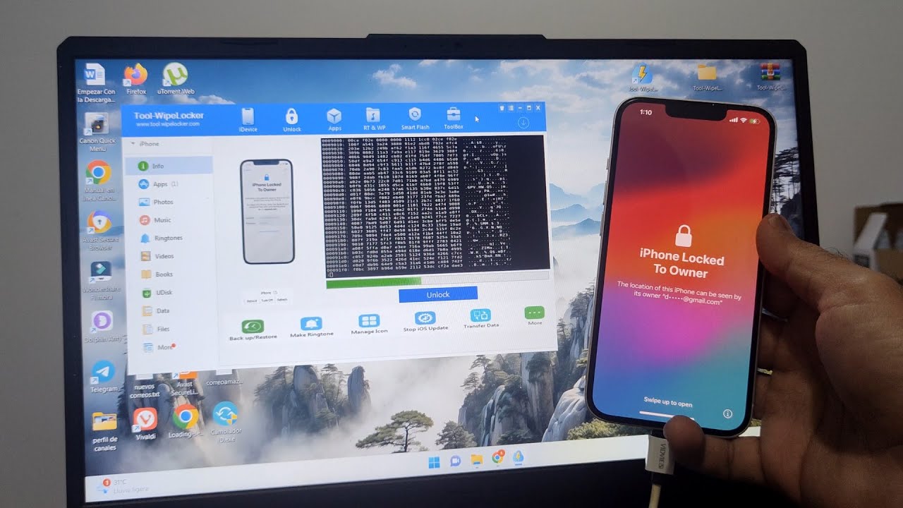 iPhone 14 iCloud Bypass Unlock Tool Free🔥 iOS 17.5 Activation Lock ...