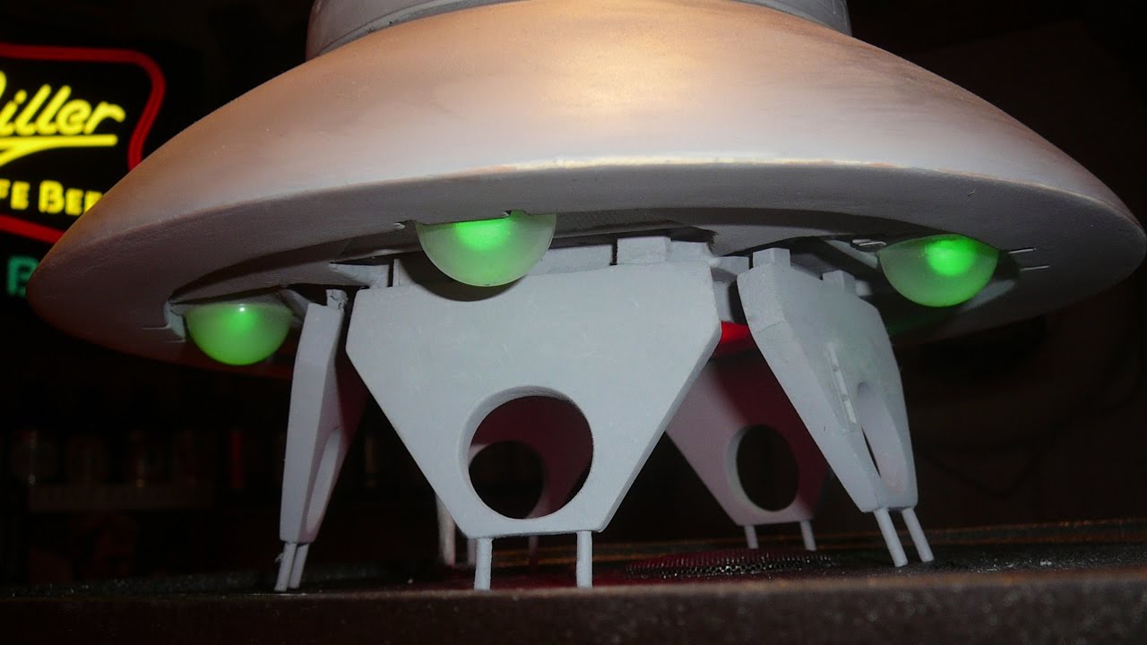 Invaders UFO 10" Build (Part #14) - YouTube