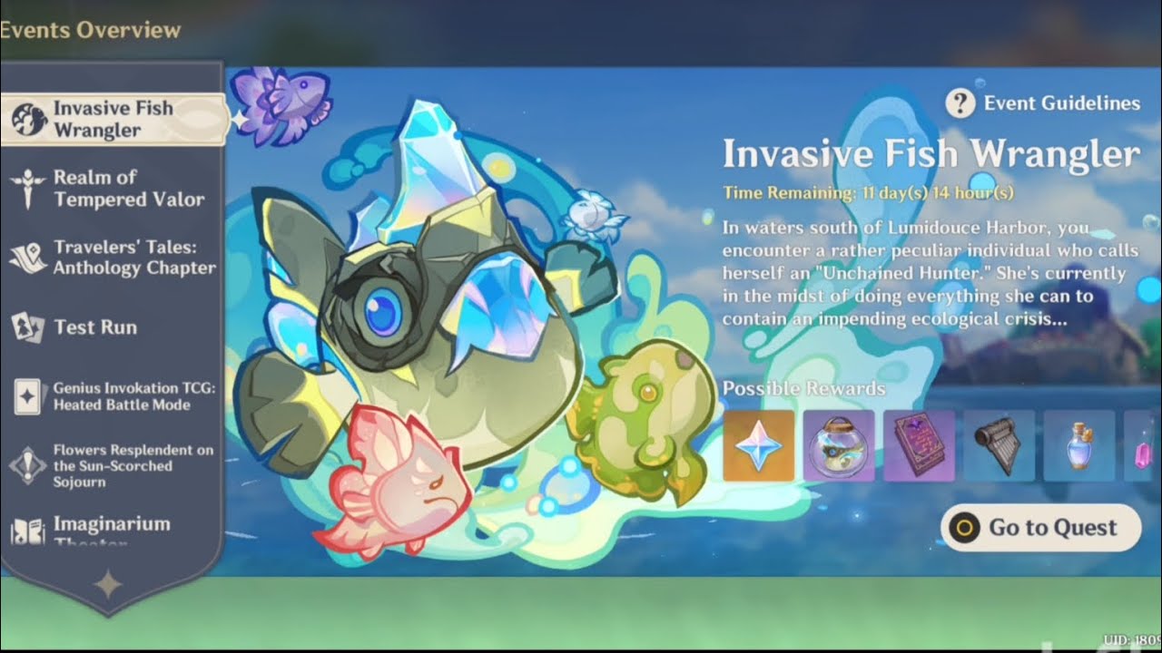 Invasive Fish Wrangler New event gameplay - YouTube