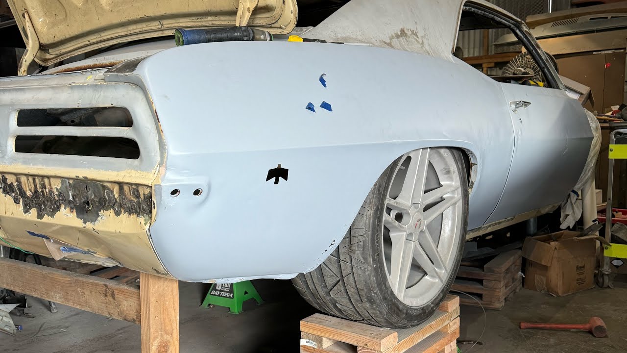 69 Pontiac Firebird Detroit speed mini tube update . 345 Nitto tires ...