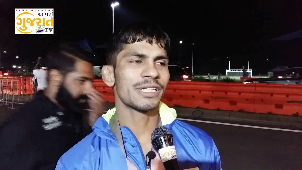 Indian wrestler Rahul Aware won commonwealth Gold Medal - YouTube