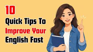 10 Quick Tips to Improve Your English Fast | Daily English Speaking Routine for Beginners | Podcast