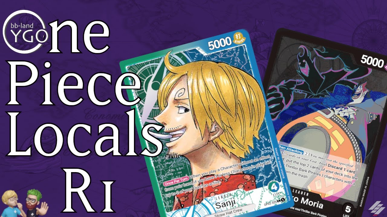 One Piece Card Game Locals Runde 1 im BB-Land - YouTube