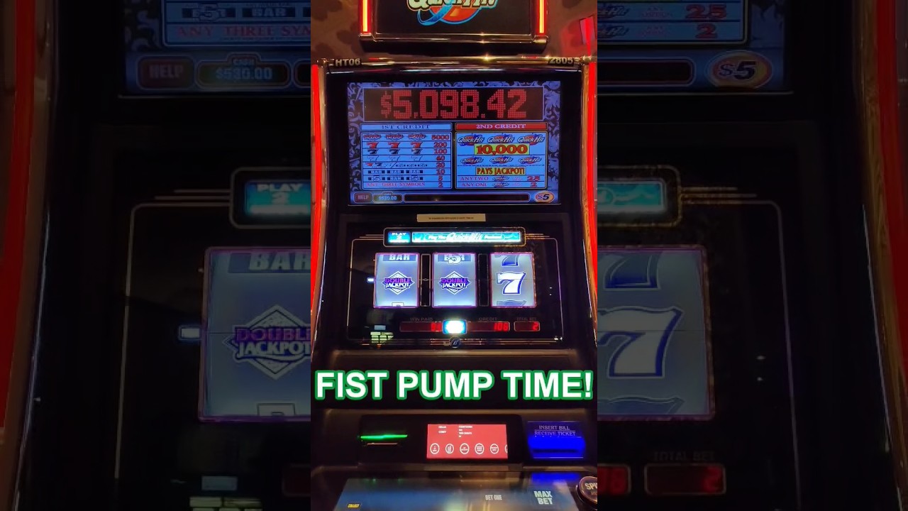 FIST PUMP TIME! Huge Win on High Limit Quick Hit! - YouTube