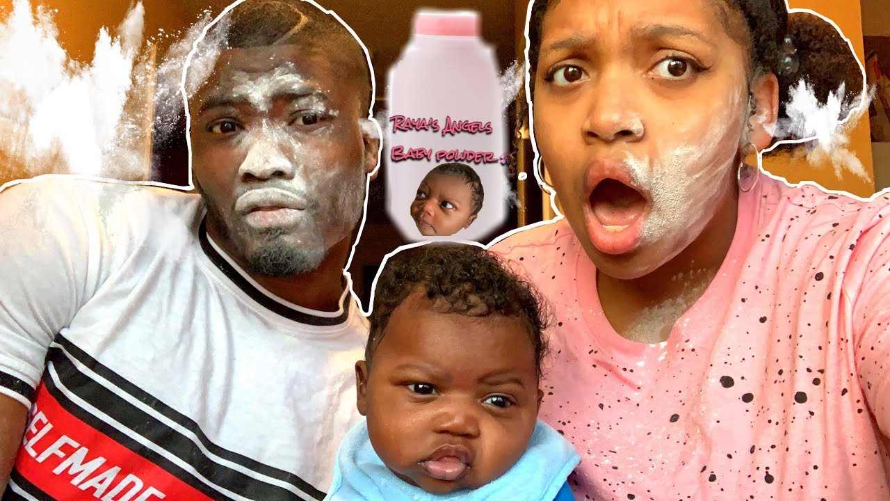 POWDER SLAP CHALLENGE | ALMOST SLAPPED THE BABY!! 😱**MUST WATCH** - YouTube