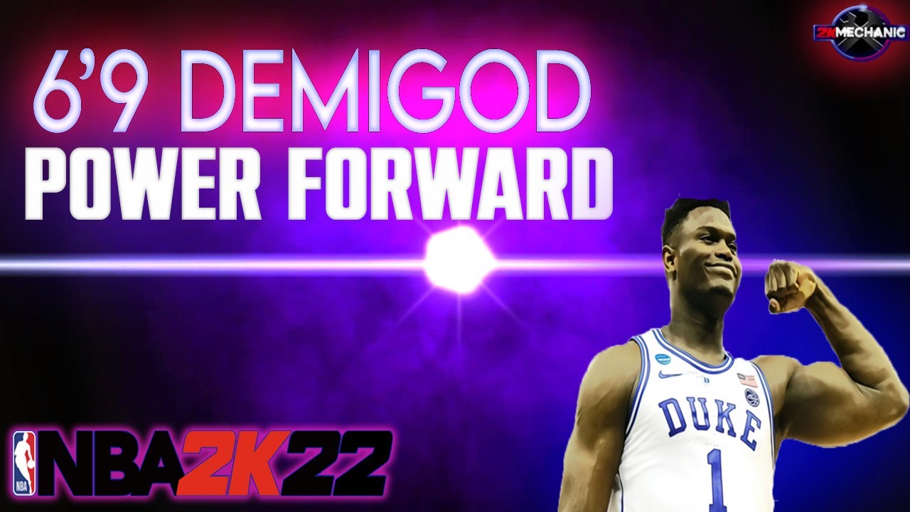 NBA 2K22 6'9 Demigod Build at POWERFORWARD! Best Build In 2K22 Next Gen ...