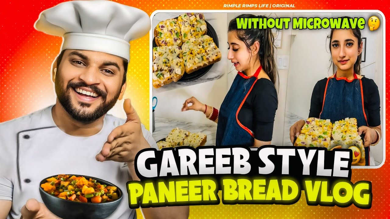 Angel Shivam Ne Dasya Kidda Greebe Style Ch Banda Bread Pizza 😂 ...