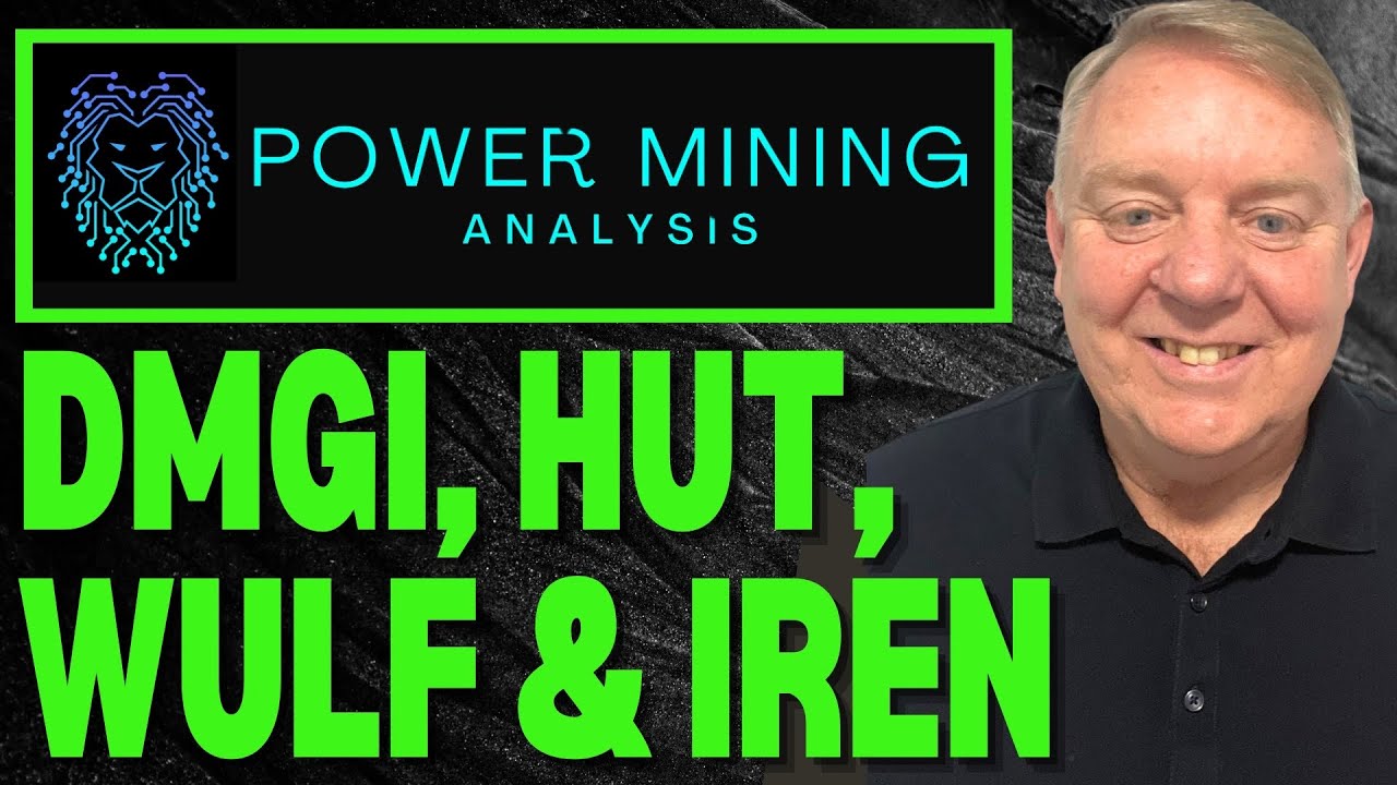 DMGI, HUT, WULF News & IREN Earnings | Bitcoin Mining Stock Analysis ...