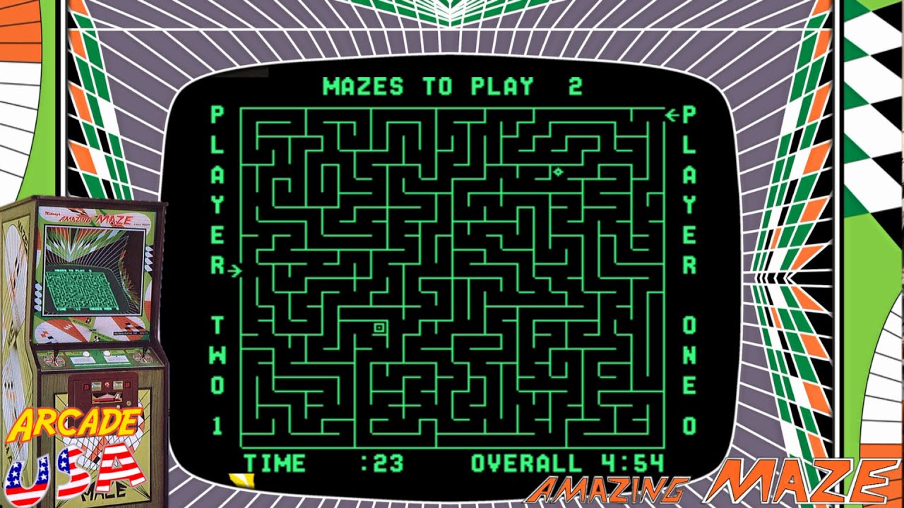 Amazing Maze! (Arcade - Midway) - YouTube
