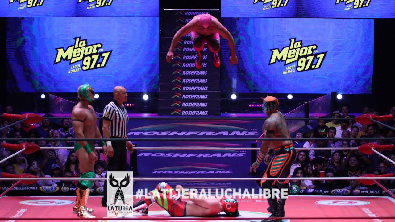 Martes CMLL: Neón, Futuro y Brillante Jr. Vs Hijo del Villano III ...