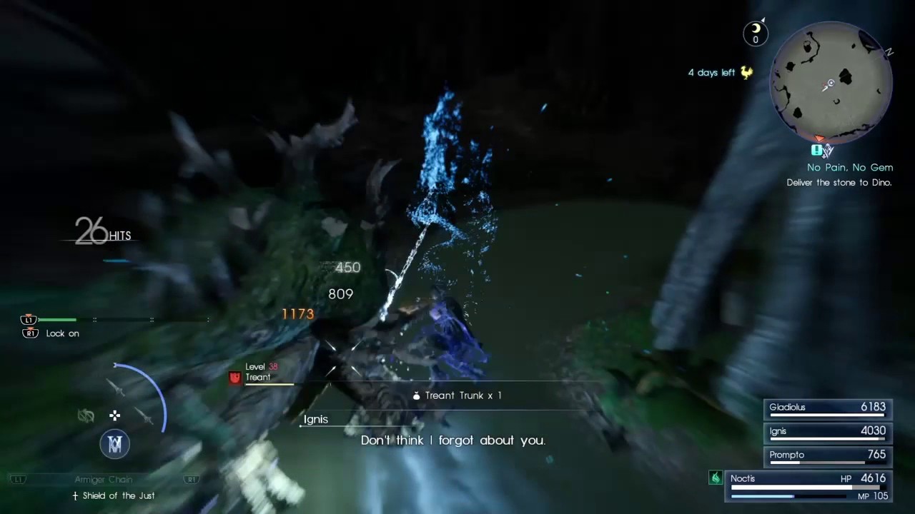 Final Fantasy XV - Armiger + Armiger Chain Combo - YouTube