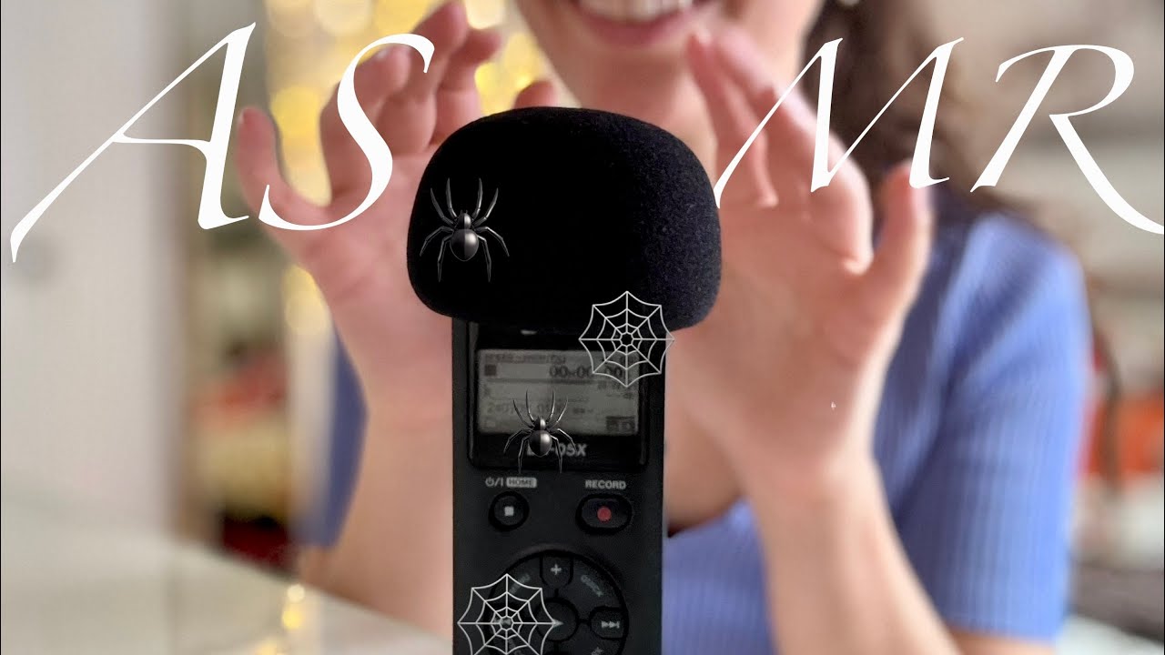 ASMR - Spiders Crawling Up Your Back / Crack An Egg On Your Head - YouTube