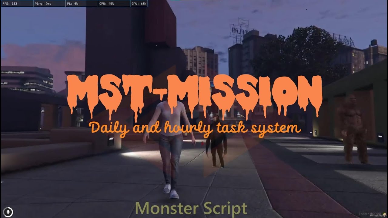 [QBCORE] MST-MISSION - Daily quest system, hourly quest | Fivem Script Free - YouTube