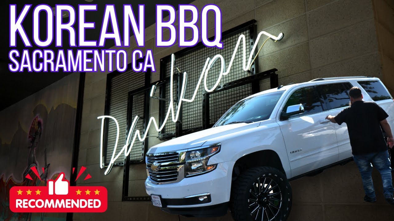 Lunch at Daikon Korean BBQ Sacramento CA | Spirit Halloween Vlog - YouTube