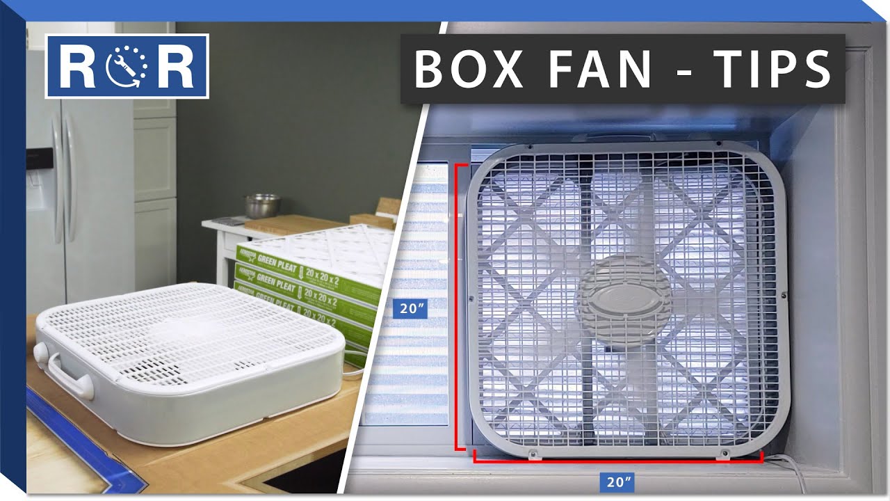 How to Get the Most Out of a Box Fan | Repair & Replace - YouTube