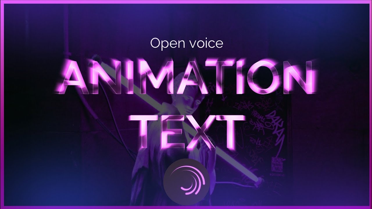 [Tutorial] Animation Text with Fractal Ridges + Rays || Alight Motion - YouTube